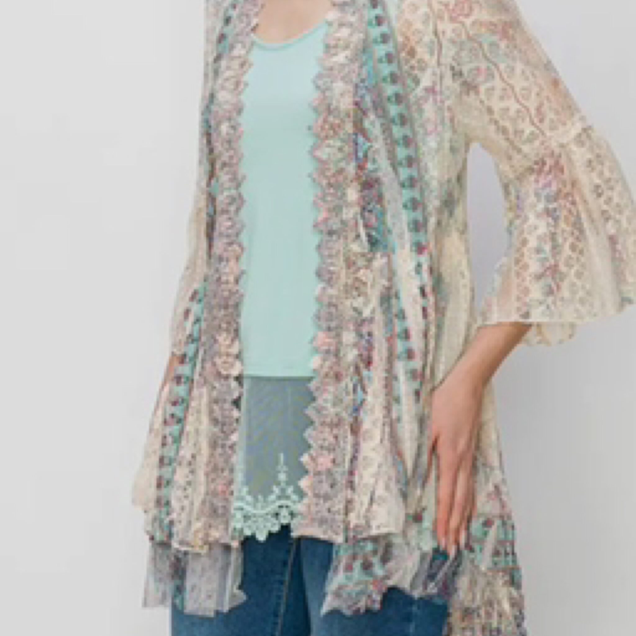 Peacock Duster | Gypsy Willow